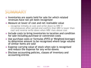 IAS 2 Inventories | PPTX