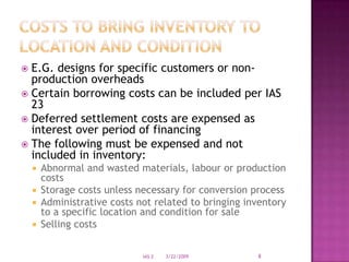 IAS 2 Inventories | PPTX