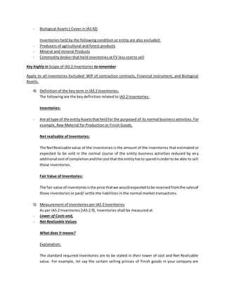 Ias 2 inventories summary and simplification | DOCX
