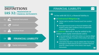 IAS 32: Presentation of Financial Instruments | PDF