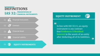 IAS 32: Presentation of Financial Instruments | PDF