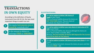 IAS 32: Presentation of Financial Instruments | PDF