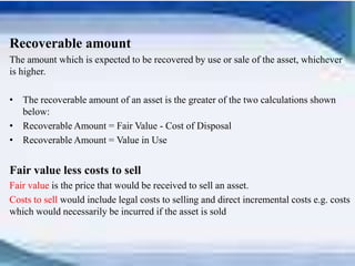 Ias 36 impairment of assets | PPTX