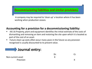IAS 37 provisions, contingent liabilities & assets | PPTX
