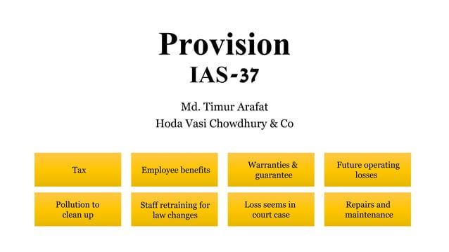 Ias 37 provision | PPT