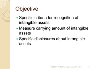 Ias 38 Intangible Assets (1) | PPTX