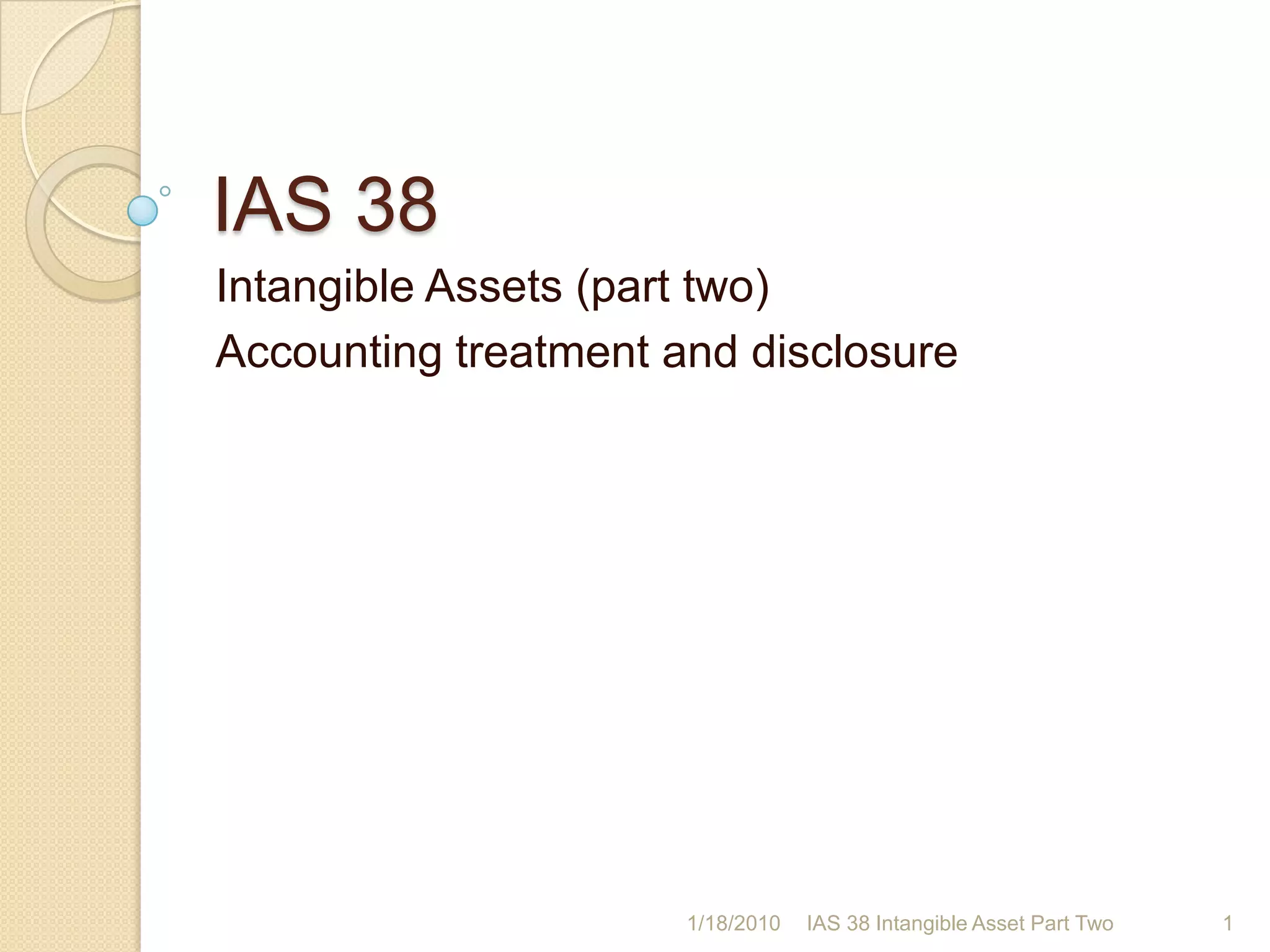 Ias 38 Intangible Assets (2) | PPTX