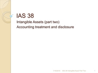 Ias 38 Intangible Assets (2) | PPTX