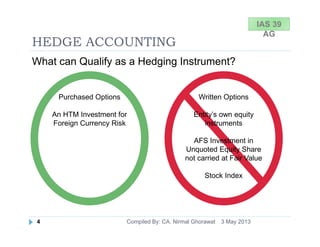 Ias 39 hedge accounting | PDF
