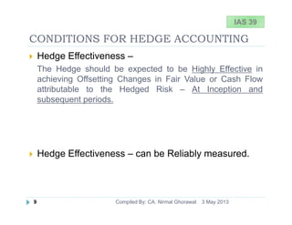Ias 39 hedge accounting | PDF