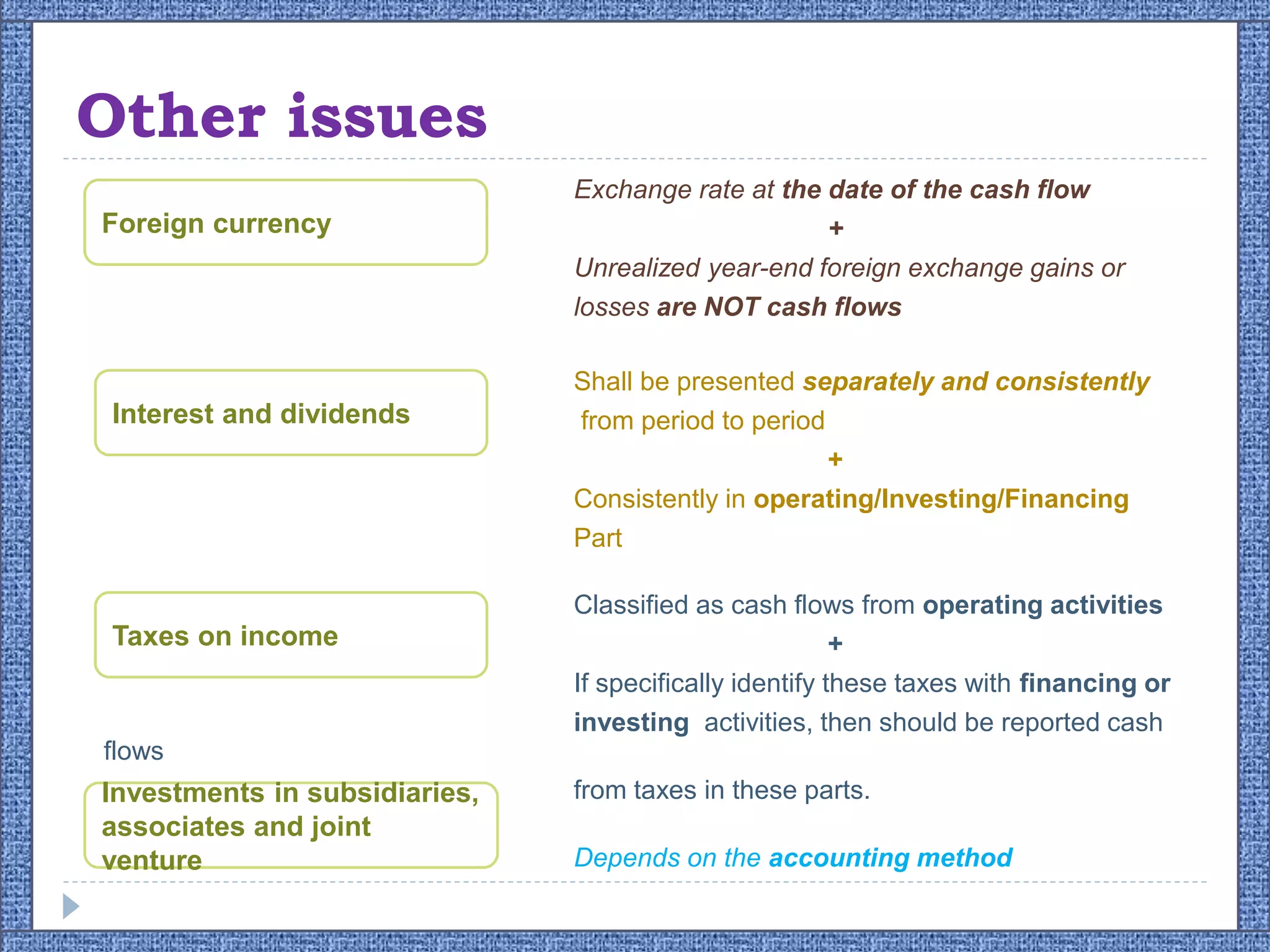 IAS 7 - Statement of Cash Flow | PPTX
