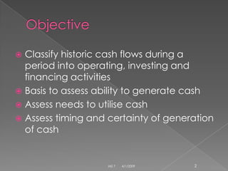 IAS 7 Cash Flow Statements | PPTX