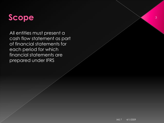 IAS 7 Cash Flow Statements | PPTX