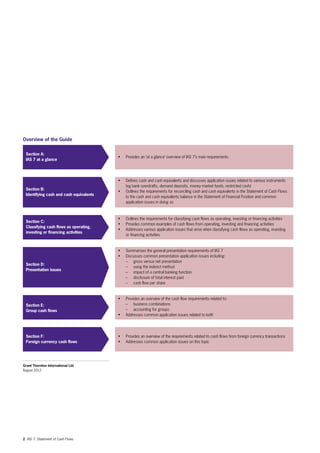IAS 7 statement of cash flows | PDF