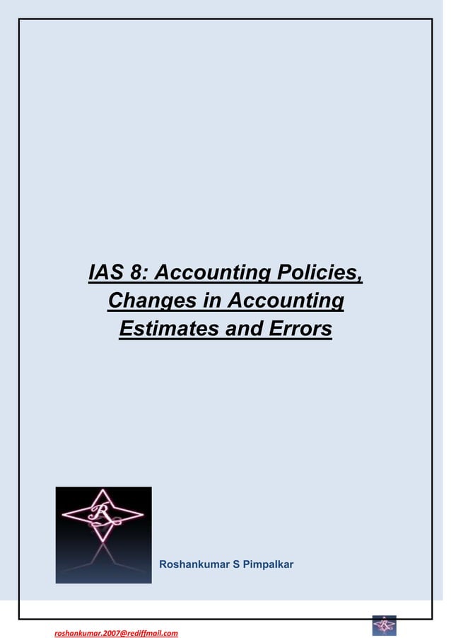 IAS 8 | PDF