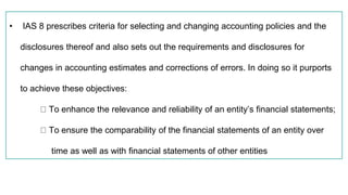 IAS 8.pptx | Stocks and Bonds | Personal Investing
