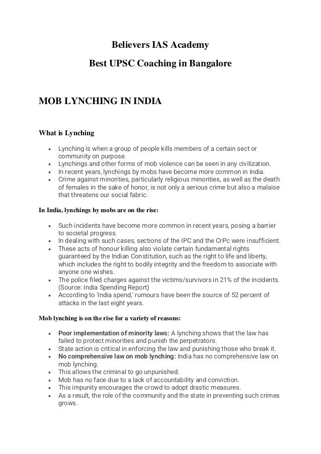 Ias academy believers | PDF