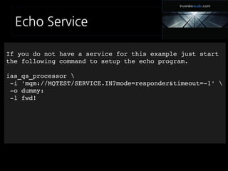 IAS for IBM WebSphere MQ Users | PPT