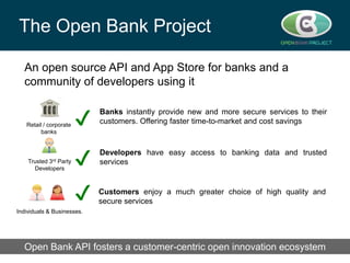Iasa Spain Arquitecturatic - The Open Bank Project | PPT