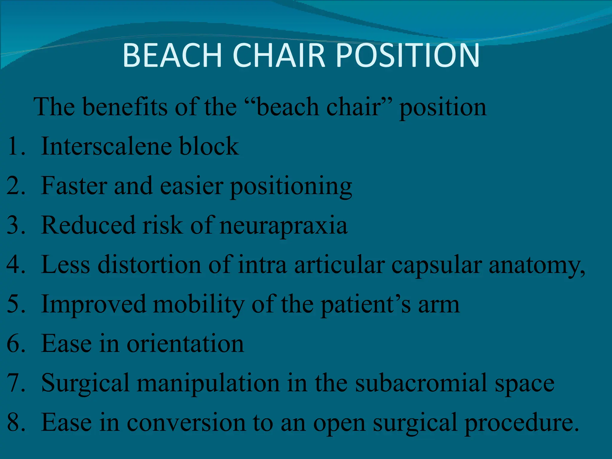 Shoulder Arthroscopy positioning and preparation | PPTX