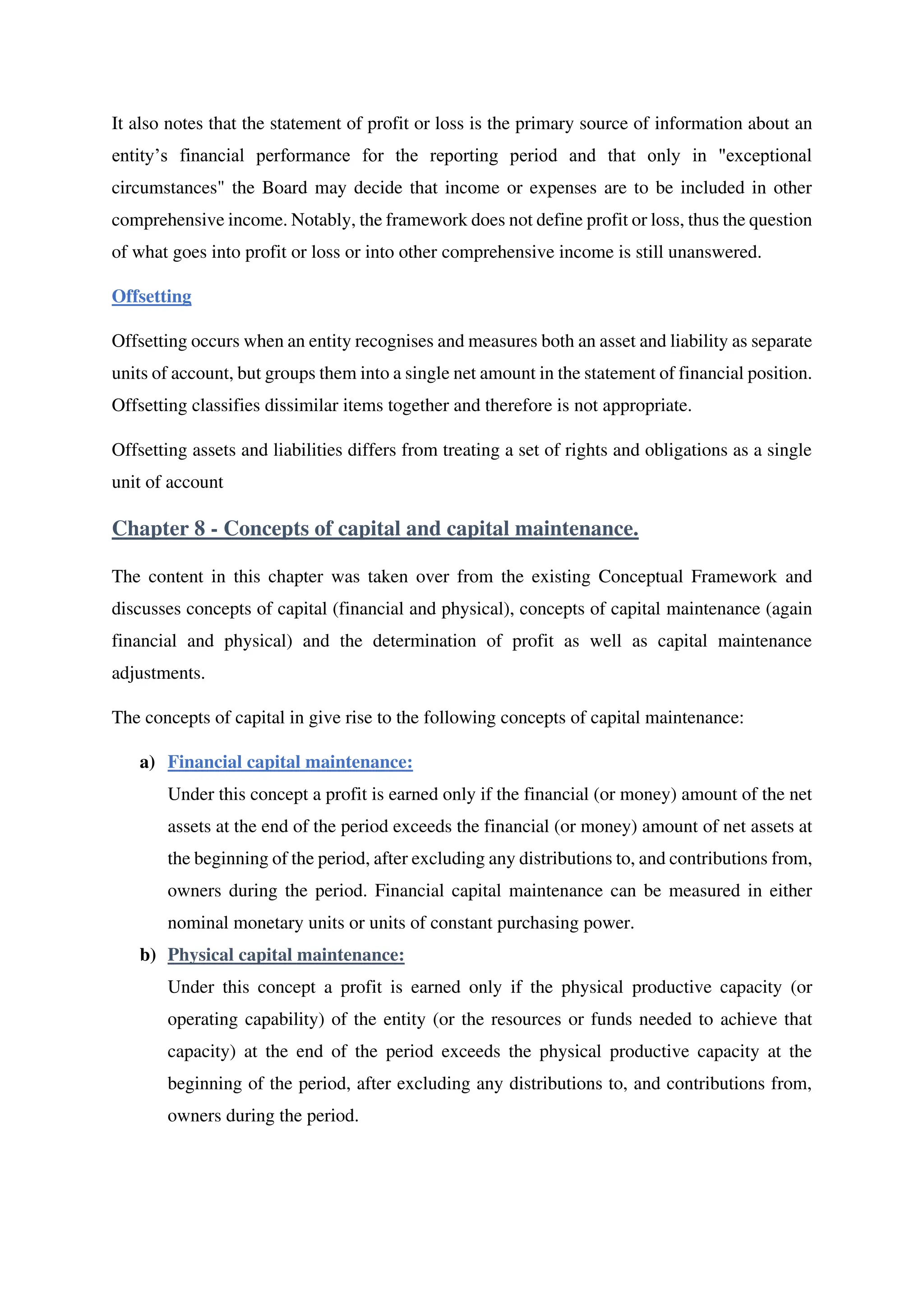 IASB Conceptual Framework 2018 -An Overview | PDF