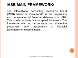 Iasb framework | PPT