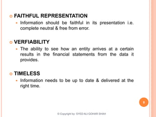 Iasb framework | PPTX