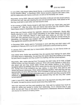 Deputy John Hale, Internal Affairs Report #1, Leon County, Florida Sheriff's Office | PDF