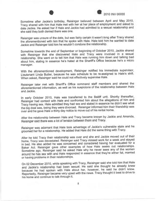 Deputy John Hale, Internal Affairs Report #1, Leon County, Florida Sheriff's Office | PDF