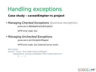 Iasi code camp 12 october 2013 jax-rs-jee-ecosystem - catalin mihalache | PDF | Web Development ...