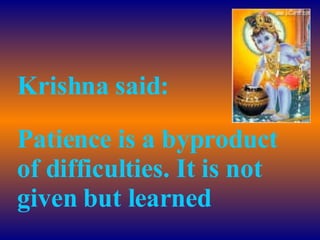 I Asked Krishna | PPS