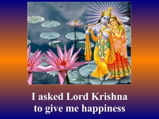 I Asked Krishna | PPS
