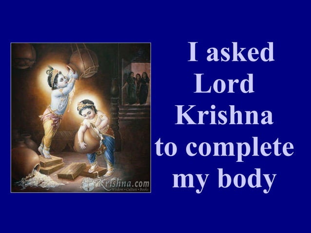 I Asked Krishna | PPS