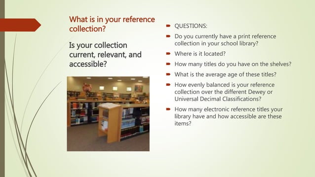 Reinventing your Reference Collection | PPTX