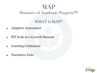 International Academic School of Dubai MAP Parent Presentation | PPT