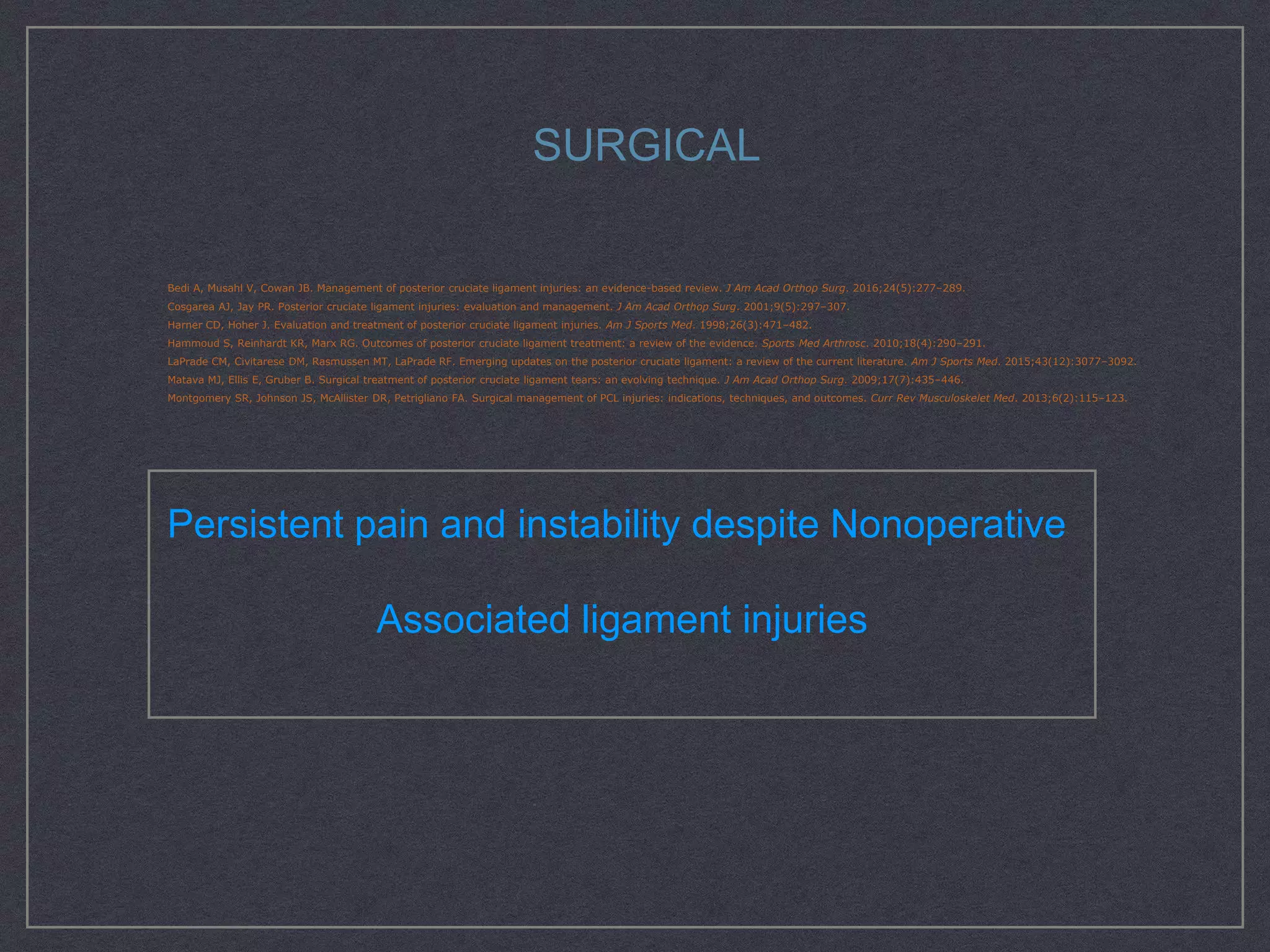 PCL Posterior Cruciate Ligament Knee Injury: Is it Benign I Dr.RAJAT ...