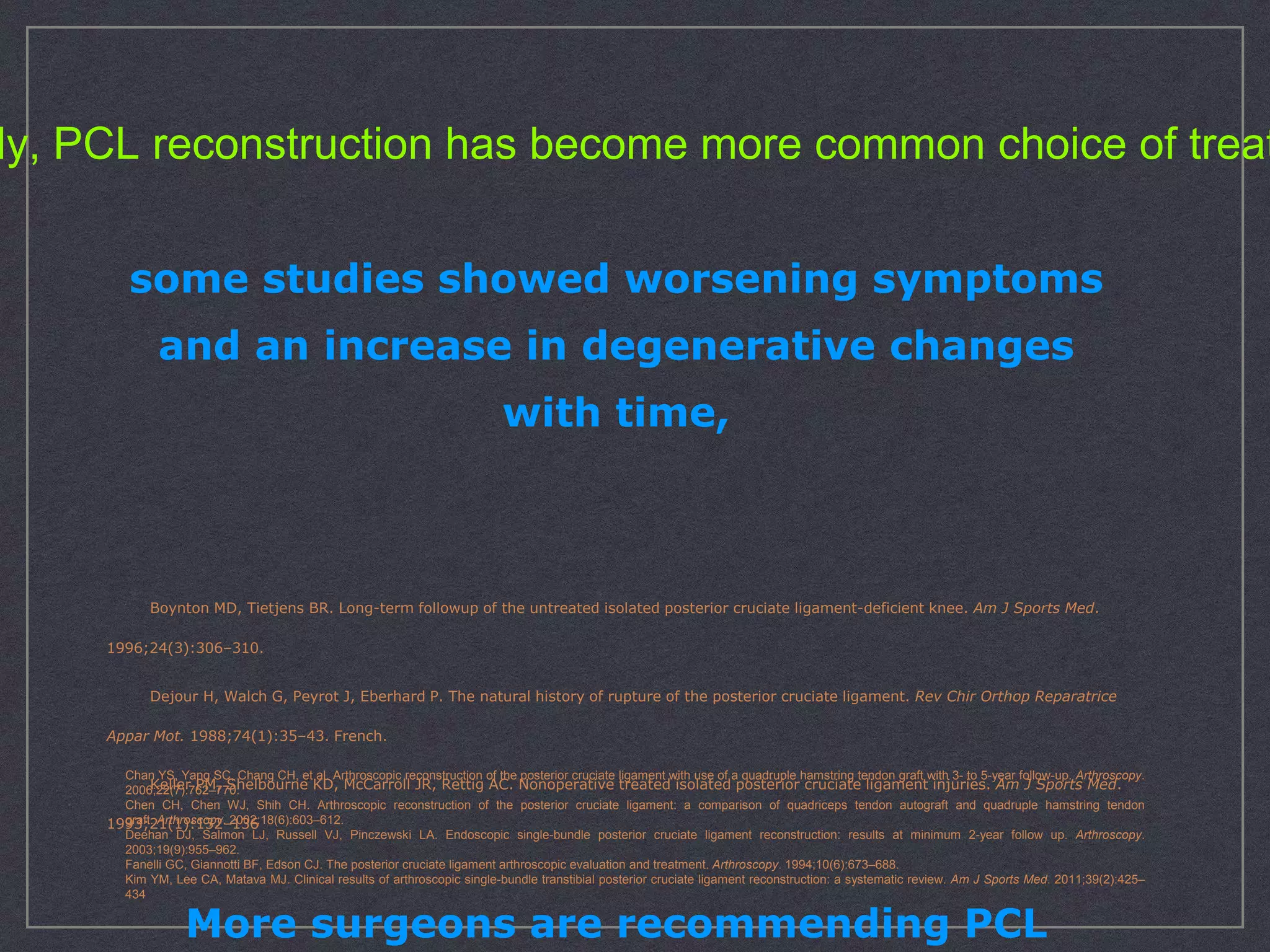 PCL Posterior Cruciate Ligament Knee Injury: Is it Benign I Dr.RAJAT ...