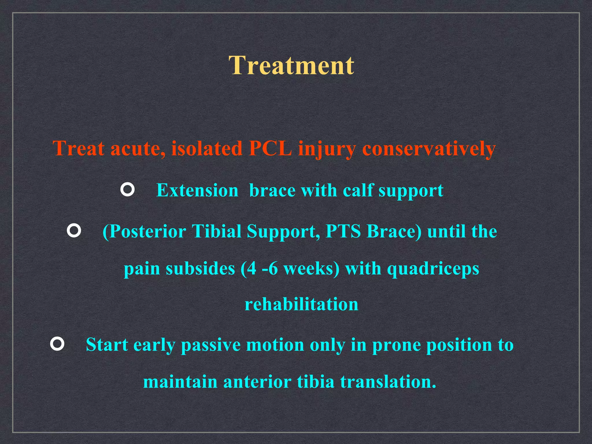 PCL Posterior Cruciate Ligament Knee Injury: Is it Benign I Dr.RAJAT ...