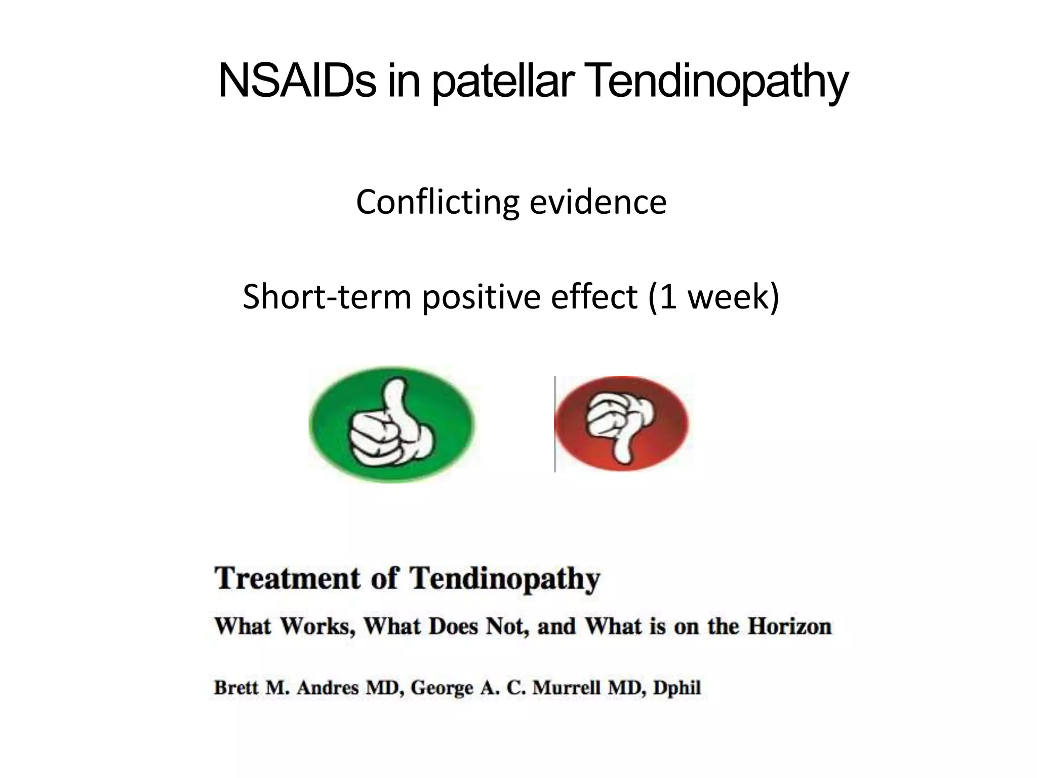 Treatment options of Tendinopathy in Athletes: Tendon Overload I Dr ...