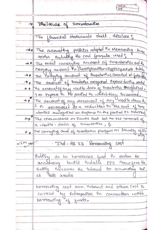 INDIAN ACCOUNTING STANDARD 2 INDIAN ACCCOUNTING STANDARD NOTES | PDF