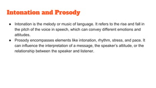 Pearson International AS English Language Phonology | PPT