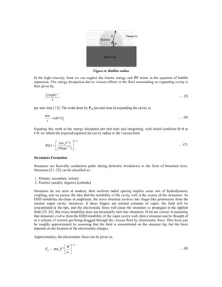 A Study on Liquid Dielectric Breakdown in Micro-EDM Discharge | PDF
