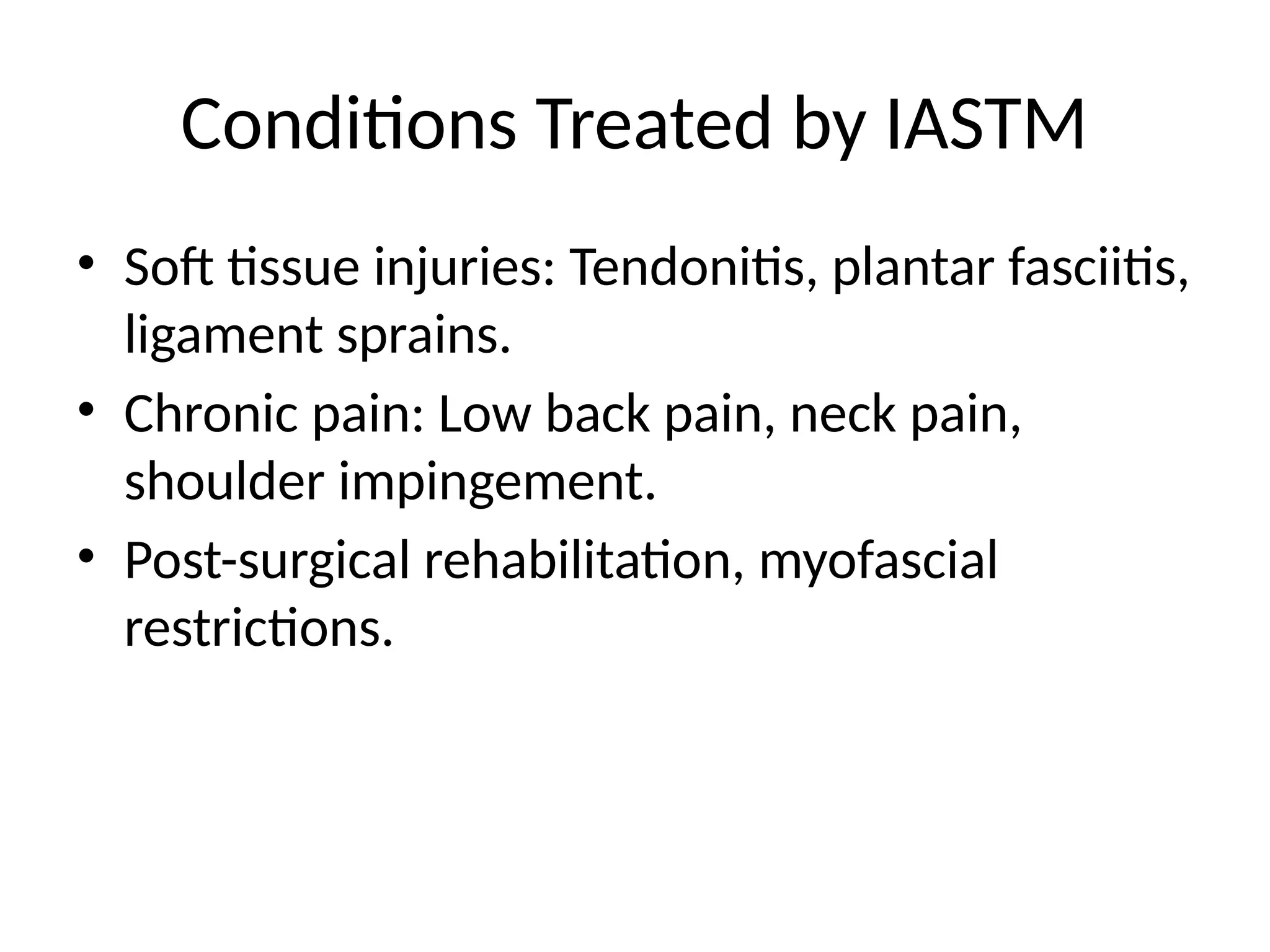 IASTM_Presentation.pptxahjadjufdsdyioidr | PPTX