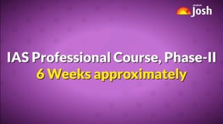 IAS Training schedule | PDF