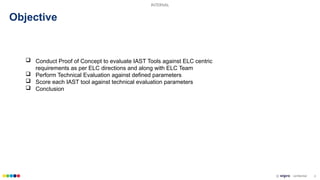 IAST Tools POC Report for interactive testing | PPT