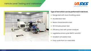 EV test solutions pdf guide - iASYS technology solutions | PDF