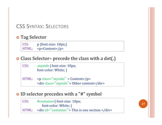 CSS Introduction | PDF