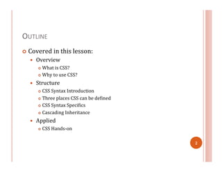 CSS Introduction | PDF