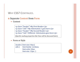 CSS Introduction | PDF