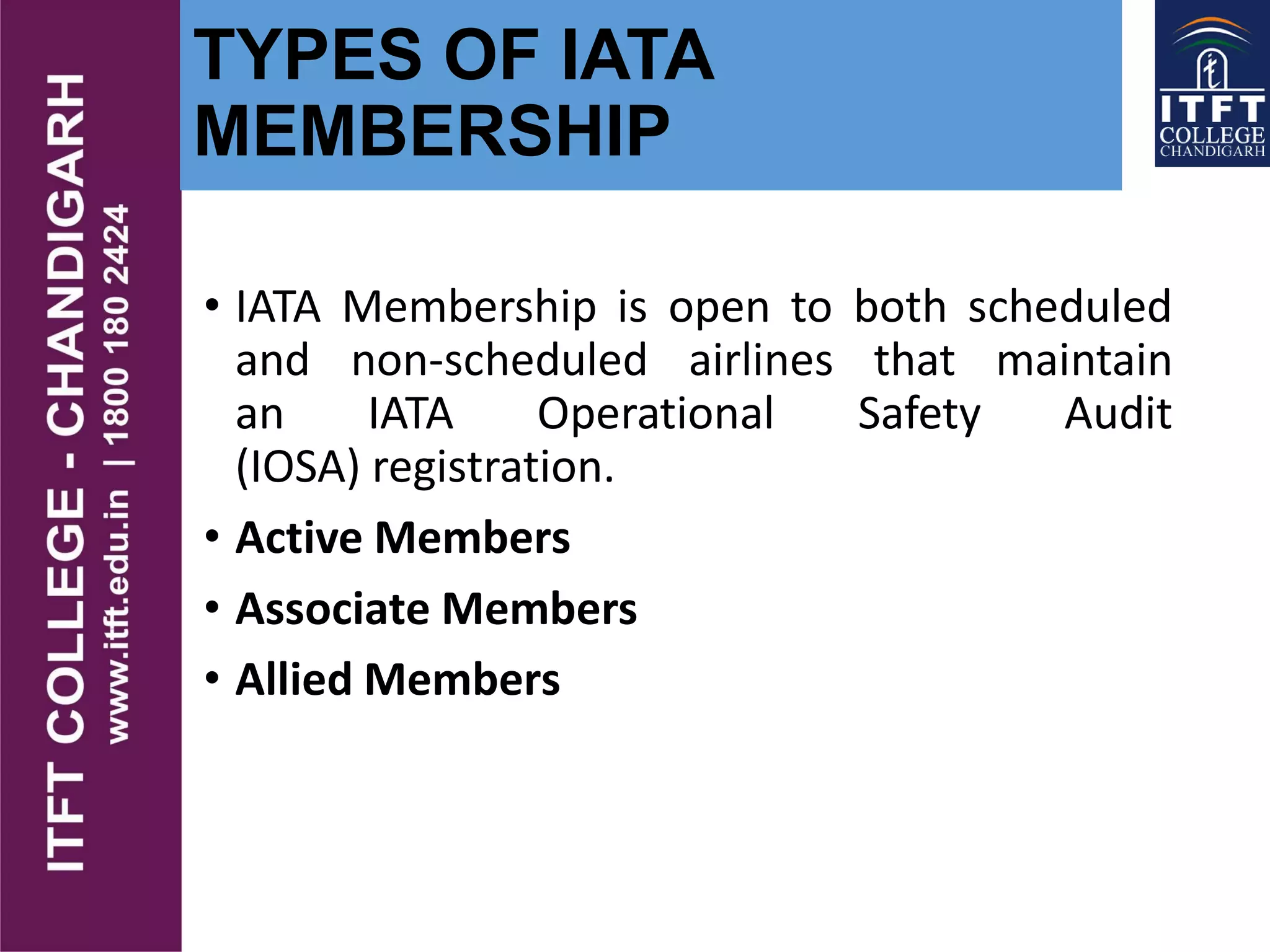 IATA - MEMBERSHIP | PDF